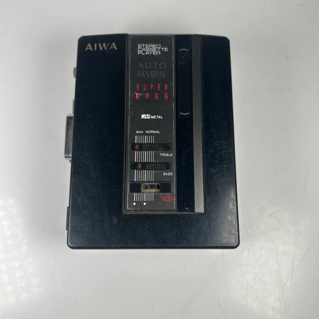 RARE AIWA HS-G34 walkman Style Personal Cassette Player fully working ...