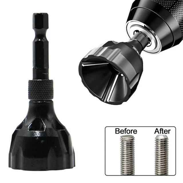 CHUCK DEBURRING EXTERNAL Chamfer Tool Drill Bit Inner Workshop Lot ...