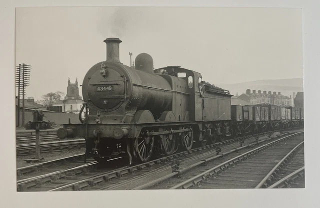 LMS RAILWAY LOCOMOTIVE Photograph - 43449 Skipton E73 £2.99 - PicClick UK