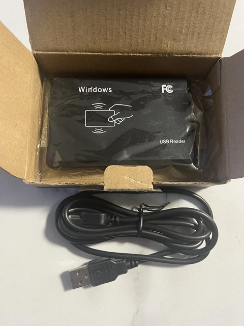 NEW HILETGO 125KHZ Em4100 Usb Rfid Id Card Reader Swipe Card Reader ...