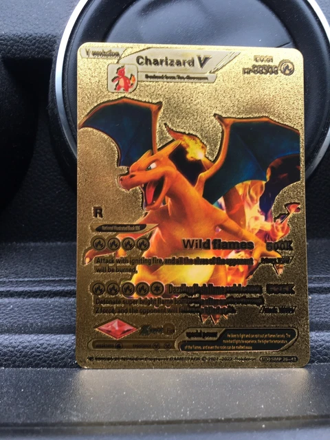CARTE POKEMON GOLD Or - Charizard V - HP88508 - Anglais EUR 4,99 ...