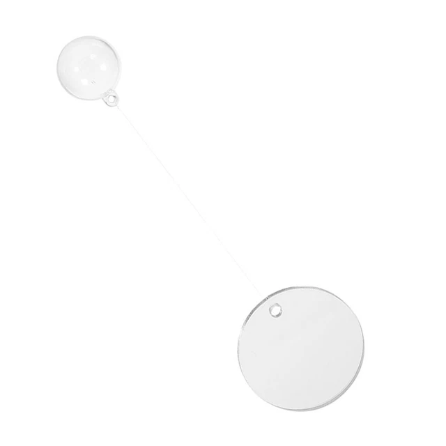 DOUBLE-SIDED FLOATING BETTA Mirror With Suction Cup Aquarium Floating ...