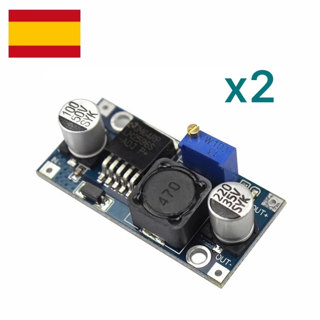 2 UN. LM2596S DC-DC Adjustable Voltage Regulator Step Down Power Supply ...