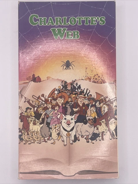 CHARLOTTE'S WEB VHS Tape 1993 Animated McDonald's Paramount Release ...