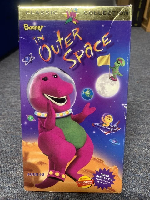 BARNEY - BARNEY in Outer Space (VHS, 1998) £11.41 - PicClick UK