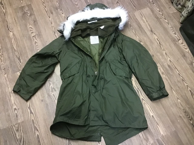 GENUINE US ARMY M65 FISHTAIL PARKA small mod green £199.99 - PicClick UK