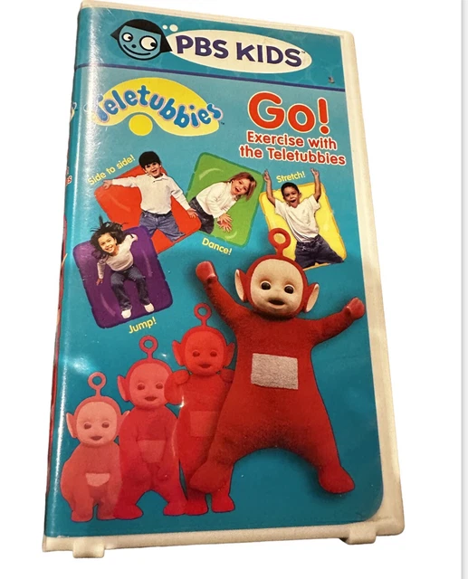 TELETUBBIES - GO Exercise with the Teletubbies (VHS, 2001, Clamshell ...