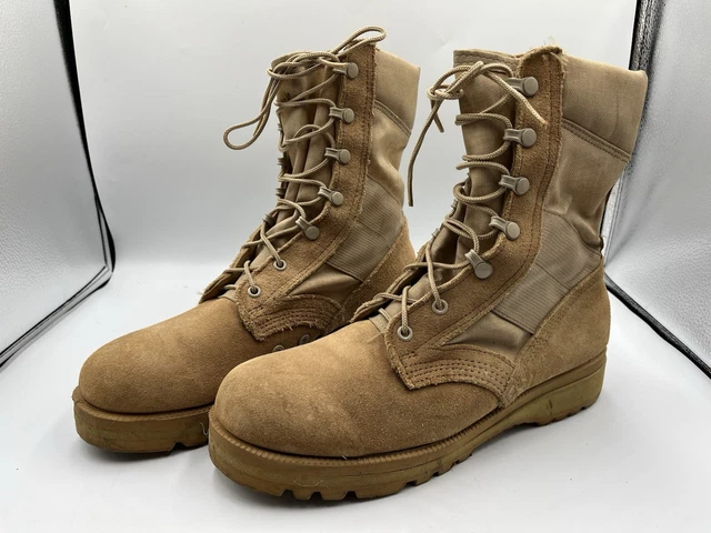 ALTAMA MILITARY PJ 07-07 Size 9R Suede Desert Combat Boots w/Vibram ...
