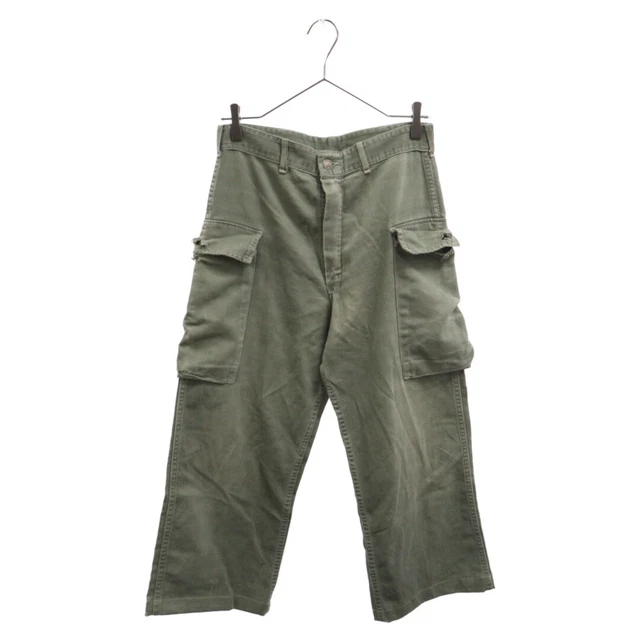 VINTAGE 40S US ARMY M-43 13 STAR BUTTON HBT MILITARY CARGO PANTS KHAKI Used £155.89 - PicClick UK