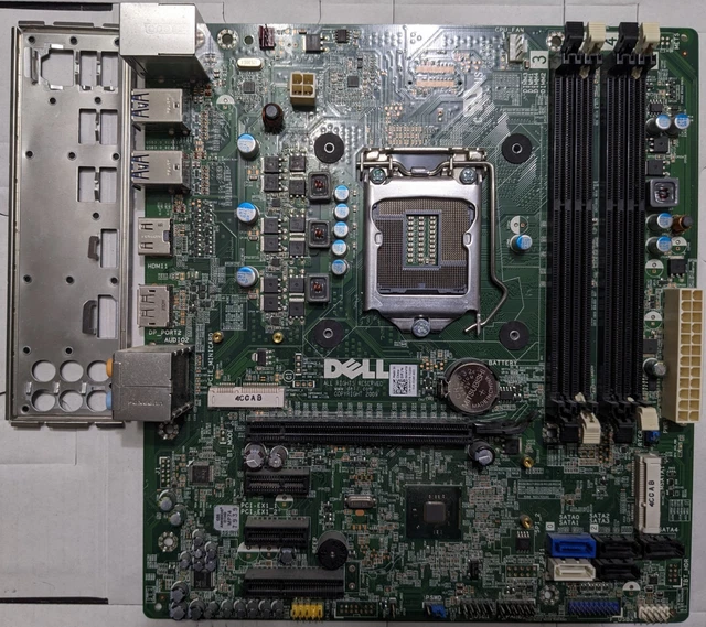 DELL XPS 8700 LGA1150 DDR3 Motherboard w/ I/O Shield 0KWVT8 KWVT8 £63. ...
