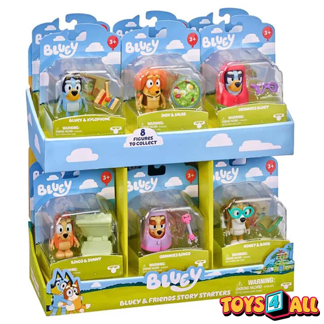 BLUEY SEASON 5 Story Starter Pack Assorted Toy Figurines Kids Playset 1 ...