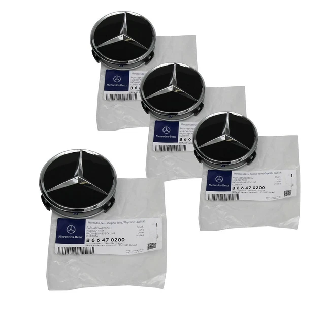 4X ORIGINAL MERCEDES Benz Felgendeckel Nabendeckel 2204000125 #7 EUR 10 ...