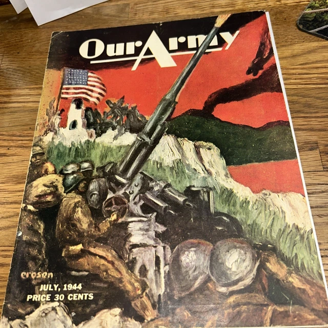 OUR ARMY MAGAZINE July 1944 £11.92 - PicClick UK