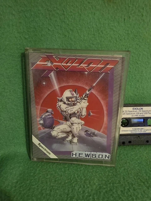 EXOLON ZX SPECTRUM 48k / 128k Game by Hewson £14.99 - PicClick UK