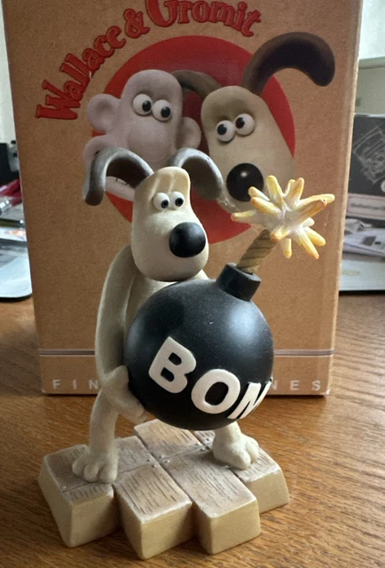 ROBERT HARROP 'WALLACE and Gromit' Gromit And The Bomb Figurine WGYP01 ...