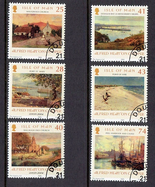 ISLE OF MAN IOM 2004 Watercolours by Alfred Heaton Cooper Paintings Art ...