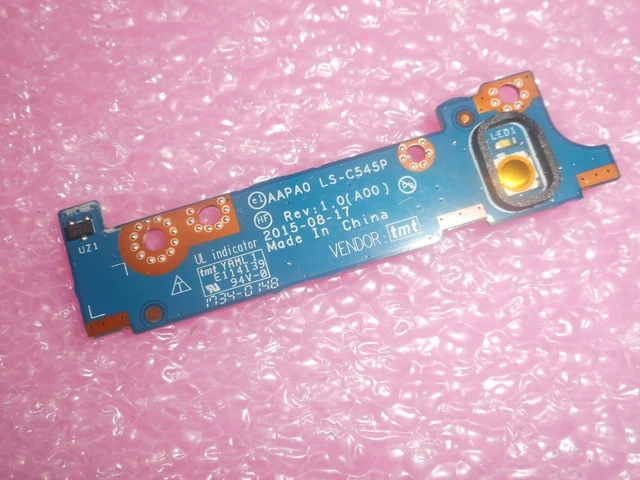 DELL PRECISION 15 7510 Power Button Board CHB02 AAPA0 LS-C545P £7.67 ...