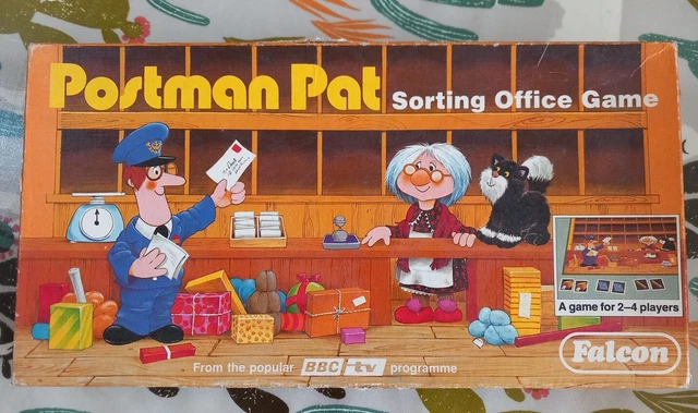 VINTAGE POSTMAN PAT Sorting Office Board Game Falcon 1983 £5.92 ...
