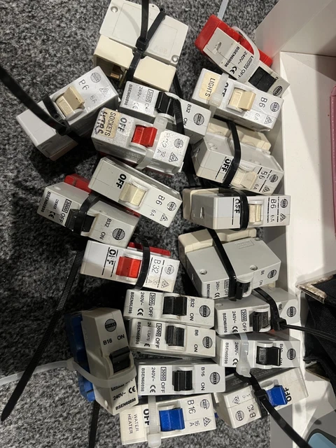WYLEX PLUG IN mcb fuse replacement 16 amp 16a BS60898 or BS3871 £12.50 ...
