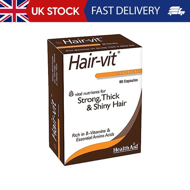 HEALTHAID HAIR-VIT STRONG & Shiny Hair (Hair Vitamins) 90 Capsules £25. ...