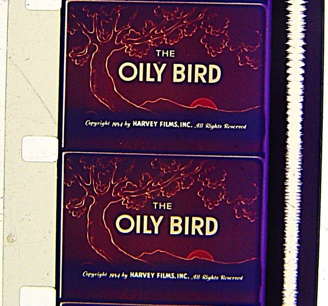 16MM CARTOON: "The Oily Bird" 1954 Color, Nice Print £21.79 - PicClick UK