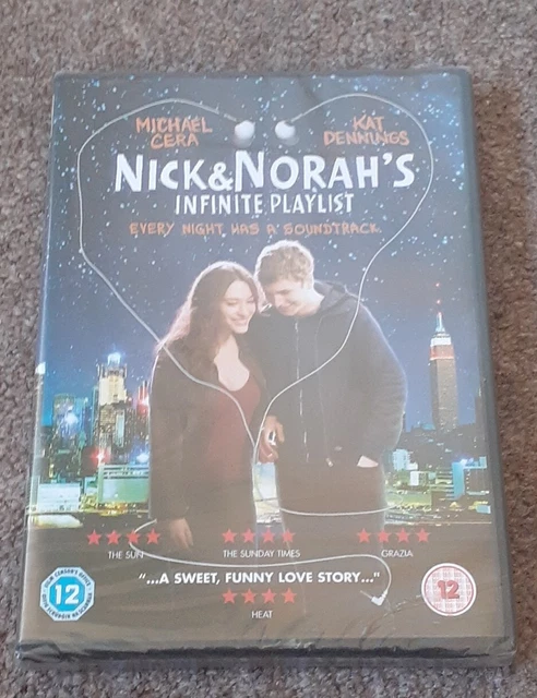 NICK AND NORAH'S Infinite Playlist DVD New & Sealed £3.40 - PicClick UK