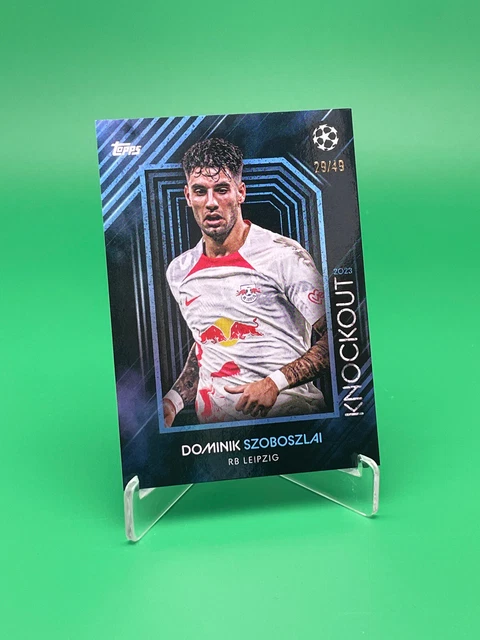TOPPS 2023 UEFA Knockout Champions League Dominik Szoboszlai 29/49 blu ...