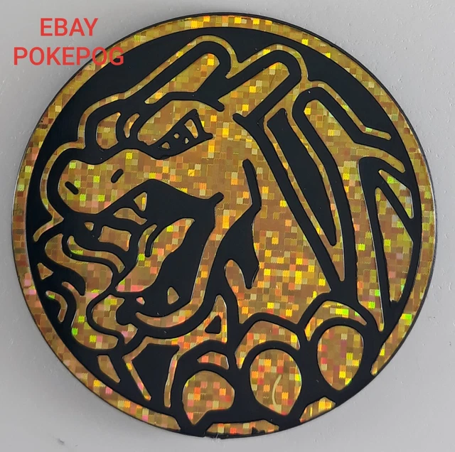 DRACAUFEU / CHARIZARD 2021 Jeton JUMBO Coin Pokémon Gold Pixel Holofoil ...