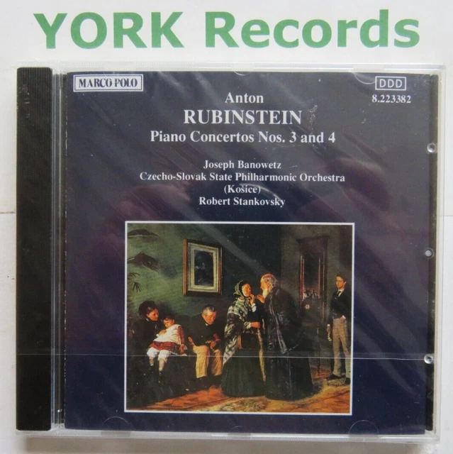 ANTON RUBINSTEIN - Piano Concertos No 3 & 4 BANOWETZ - New Sealed CD Marco Polo EUR 8,54 ...