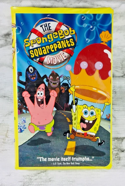 THE SPONGEBOB SQUAREPANTS Movie (2005) Vhs (Nickelodeon) Paramount ...