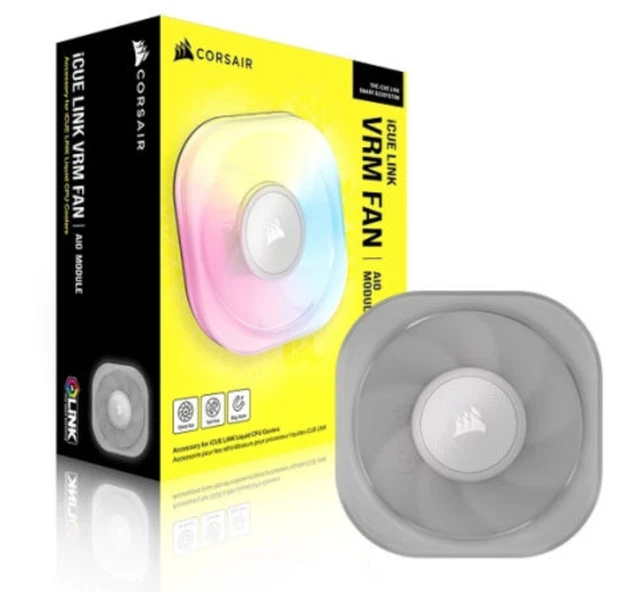 CORSAIR ICUE LINK Aio VRM Fan Module White_Tracking $84.58 - PicClick CA