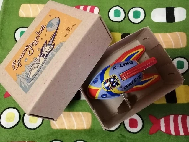 SPACE ROCKET SPACE Z Vintage Tin Toy Made in Japan Rare £52.03 ...