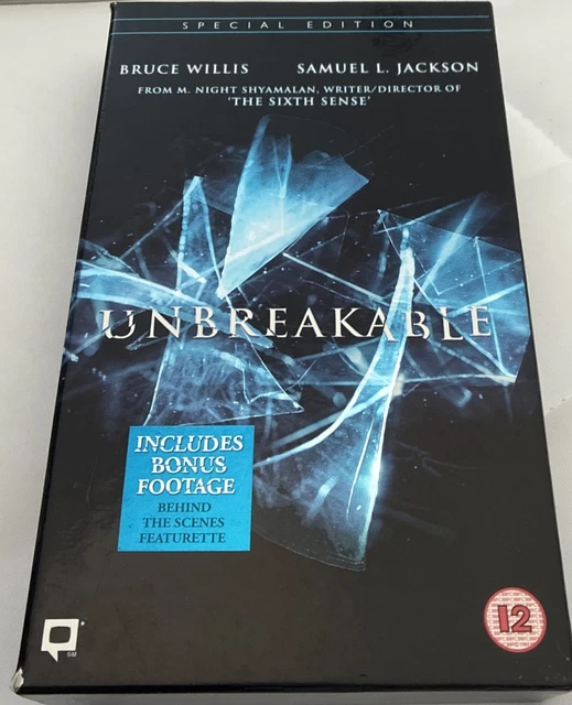UNBREAKABLE (VHS/SUR, 2001) £5.98 - PicClick UK