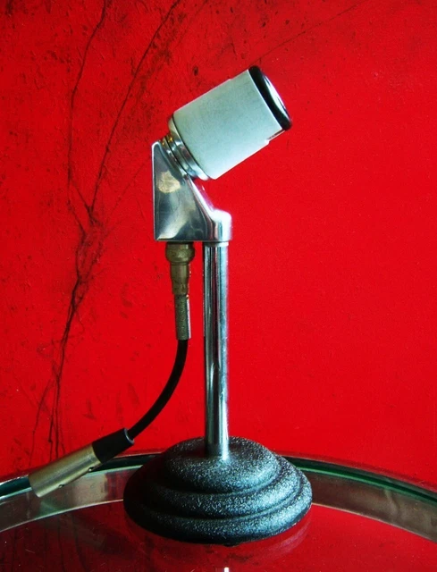 HARPE MICROPHONE VINTAGE années 1960 Electro Voice 607 dynamique Hi Z ...