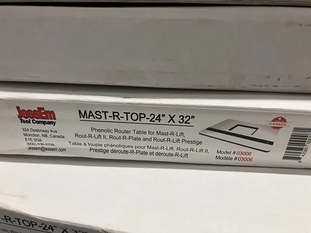 JESSEM ROUTER TABLE Top MAST R Top $275.00 - PicClick AU