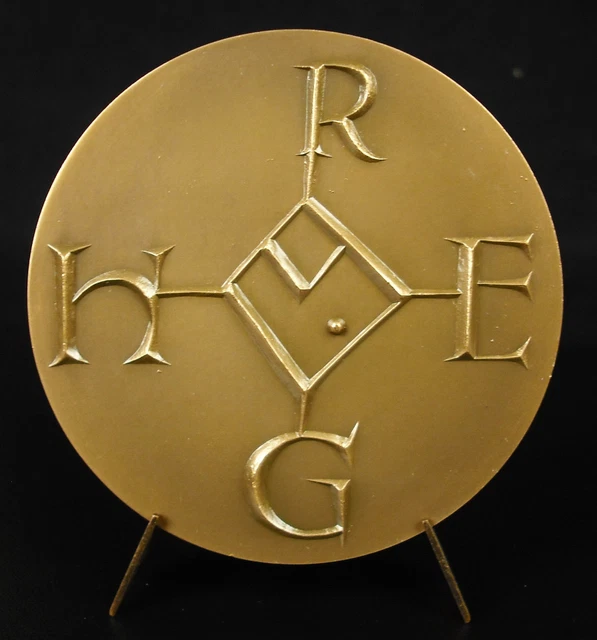 MÉDAILLE HUGO REX Monogramme dit d'Hugues Capet Roi des Francs Maurice ...