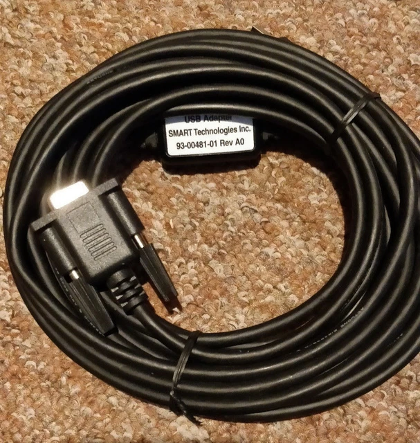 SMART TECHNOLOGIES SMART Board Usb Adapter Cable 93-00481-00 Rev A0 ...
