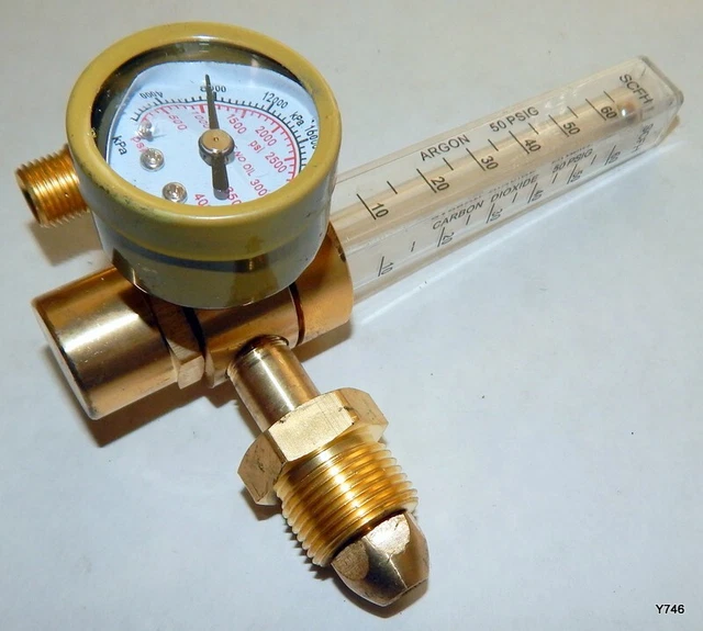 MIG PRESSURE REDUCER Control TIG Flow Control Valve $14.22 - PicClick