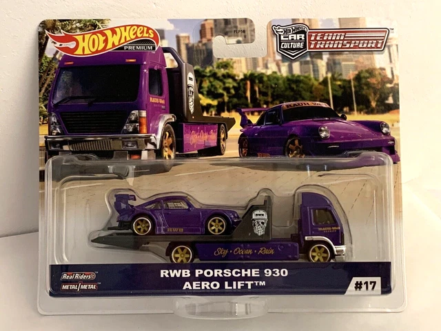 HOT WHEELS PREMIUM Metal RWB Porsche 930 Aero Lift Car Culture Team ...