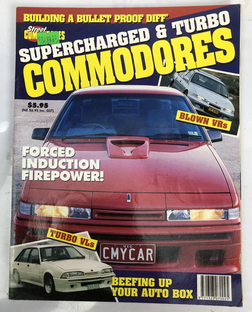 STREET COMMODORE SUPERCHARGED & Turbo Commodores Vintage Magazine OK ...