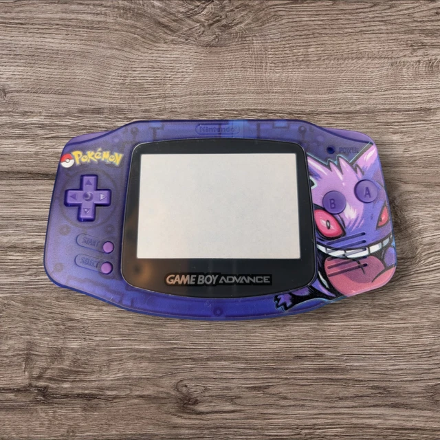 NINTENDO GENGAR POKEMON Complete Shell Kit Game Boy Advance Housing GBA ...