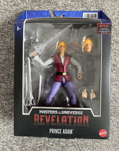 MASTERS OF THE Universe Revelation Masterverse - Prince Adam Action ...