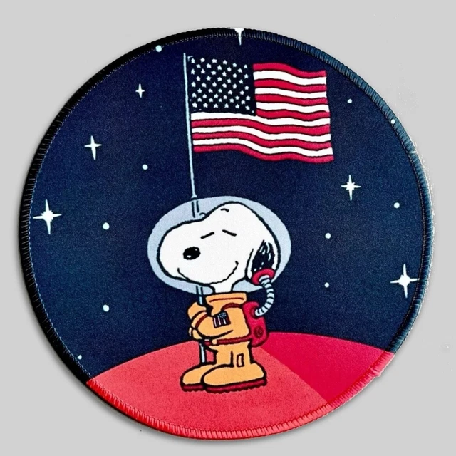 PEANUTS SNOOPY WATCH Desk Mat for Omega Speedmaster Apollo Seiko Mod ...