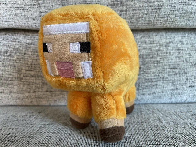 RARE MINECRAFT 4 Inch Orange Sheep Plush Toy 2017 Jinx Mojang Minefaire ...
