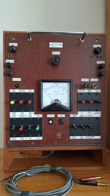 GPO LINE TESTER A.T.5422 DGM. ATW 54220 Issue 4 Steam Punk Vintage ...