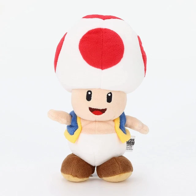 SUPER MARIO ALL STAR COLLECTION Toad Stuffed Toy S / Plush Doll Japan ...