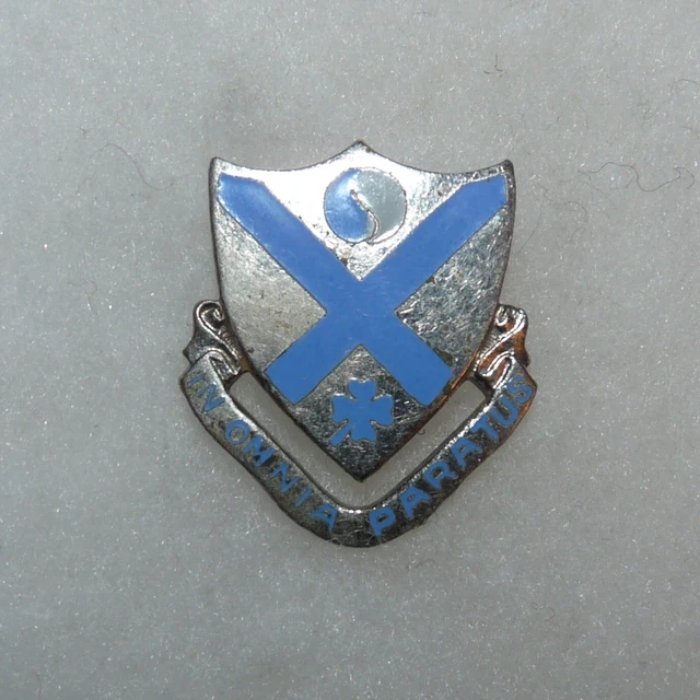 WW2 US ARMY 114th Infantry Regiment DUI Unit Crest (Screw Back) £14.17 ...