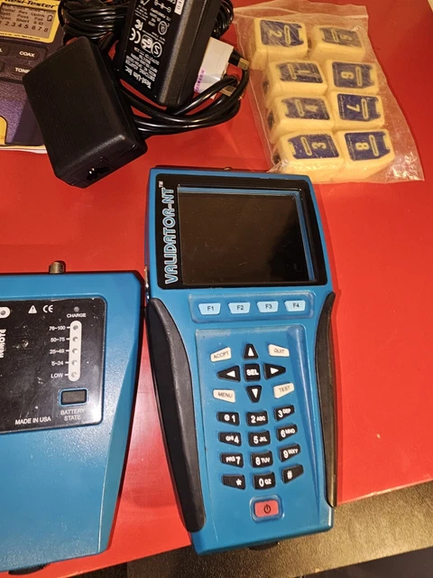 TEST-UM JDSU VALIDATOR NT905 Network LAN Ethernet Cable Tester NT-905 £ ...