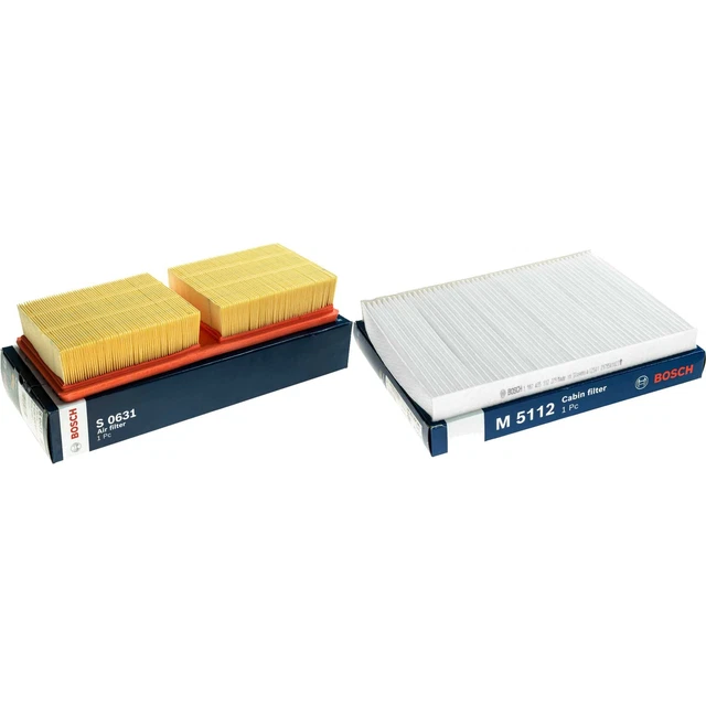 BOSCH INSPECTION SET Filtre à Air Filtre D'Habitacle pour Alfa Romeo ...