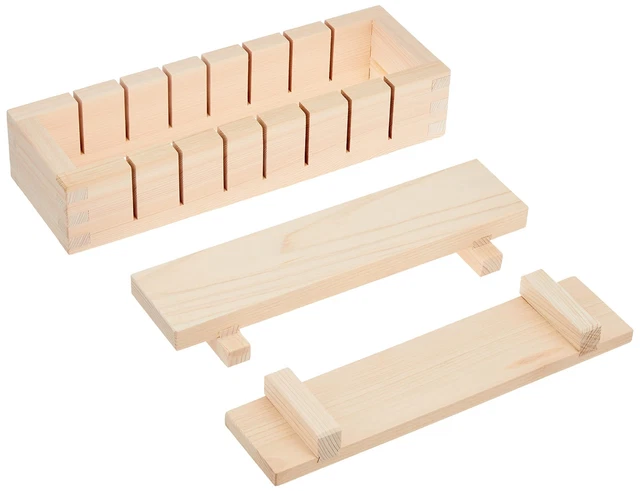 OSHIZUSHI MOLD, 8PCS Material: Hinoki (Japanese cypress) £76.20 ...